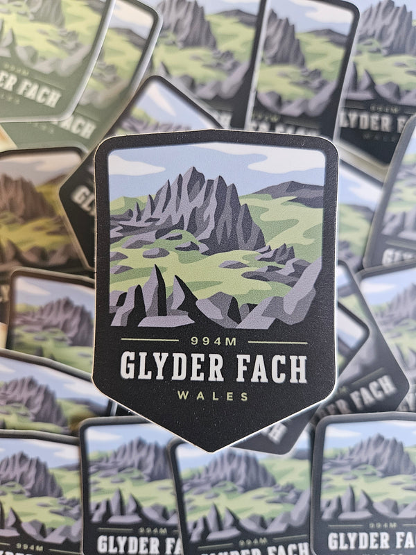 Glyder Fach Sticker – A Trail To Remember Ltd