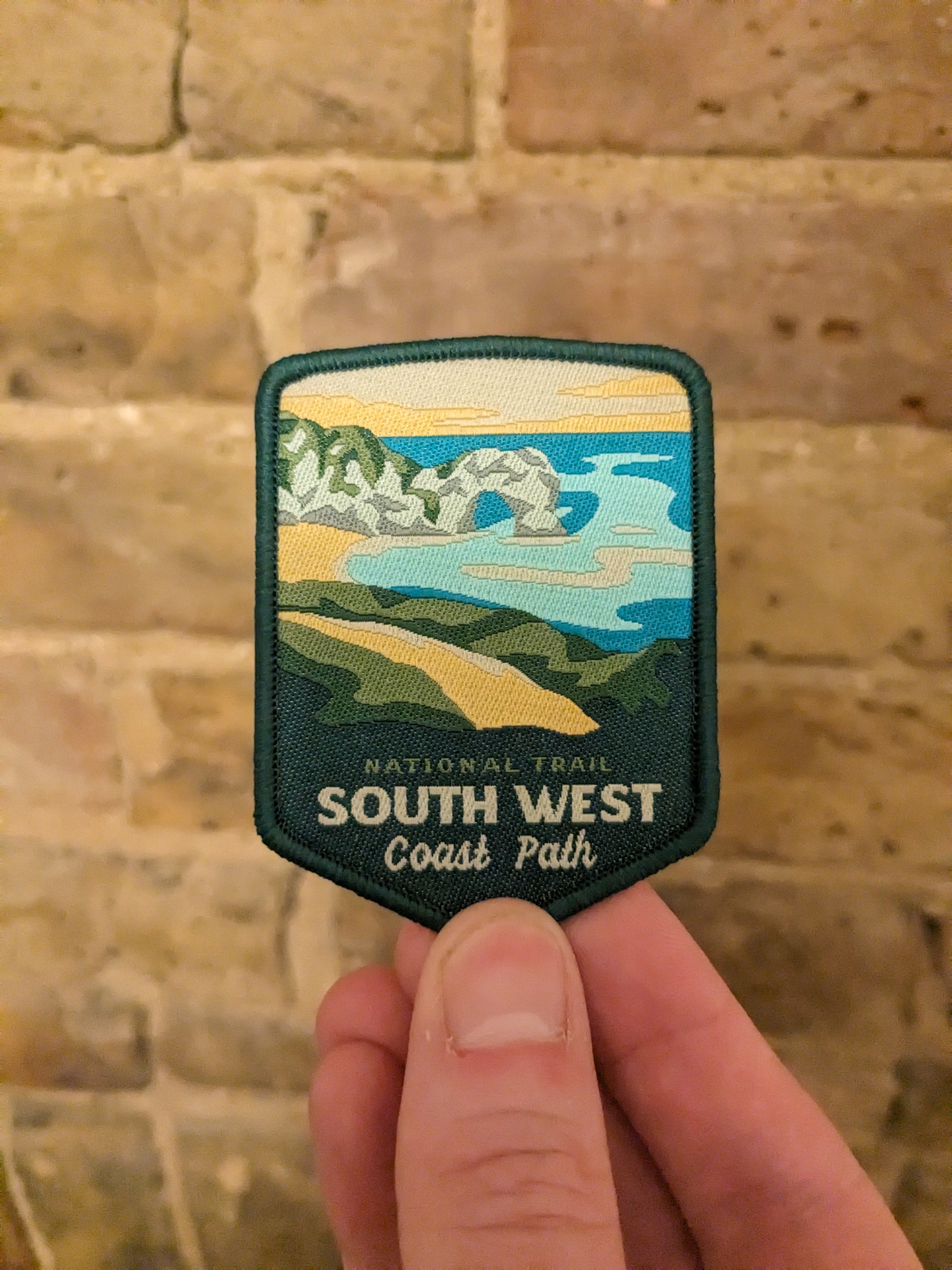 South West Coast Path National Trail Patch – A Trail To Remember