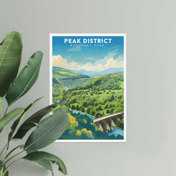 The Peak District National Park Poster – A Trail To Remember Ltd